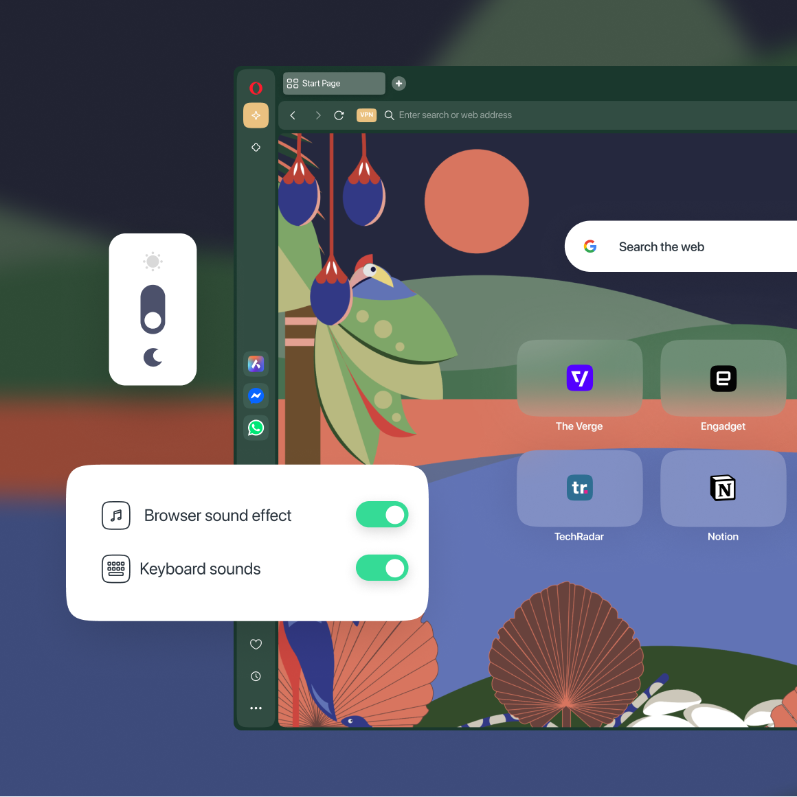 Opera Themes | Change the look, sound, and feel of your browser | Opera