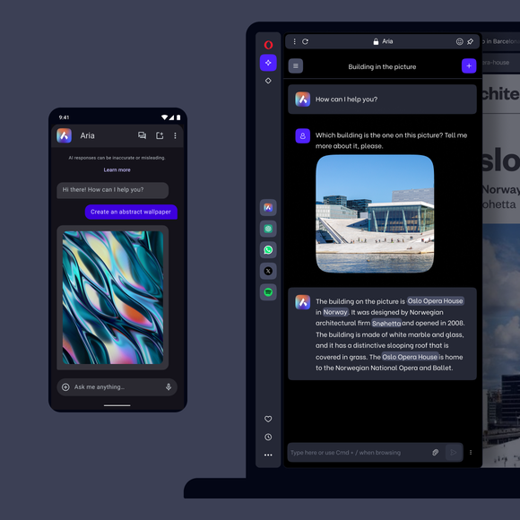Browser AI | Chat and create with AI in Opera | Opera