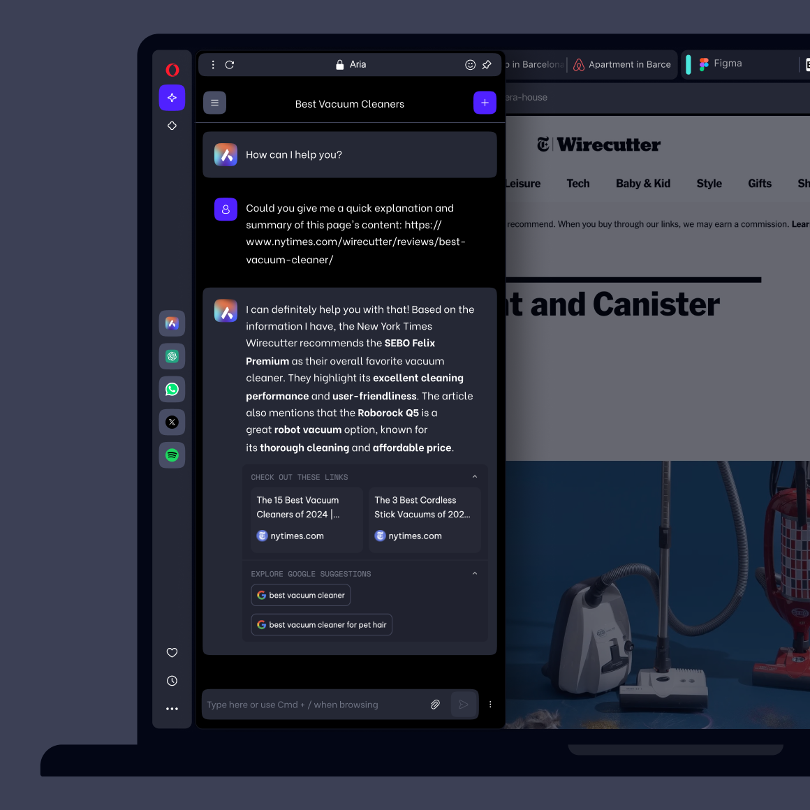 Browser AI | Chat and create with AI in Opera | Opera Browser AI | Chat and create with AI in Opera | Opera
