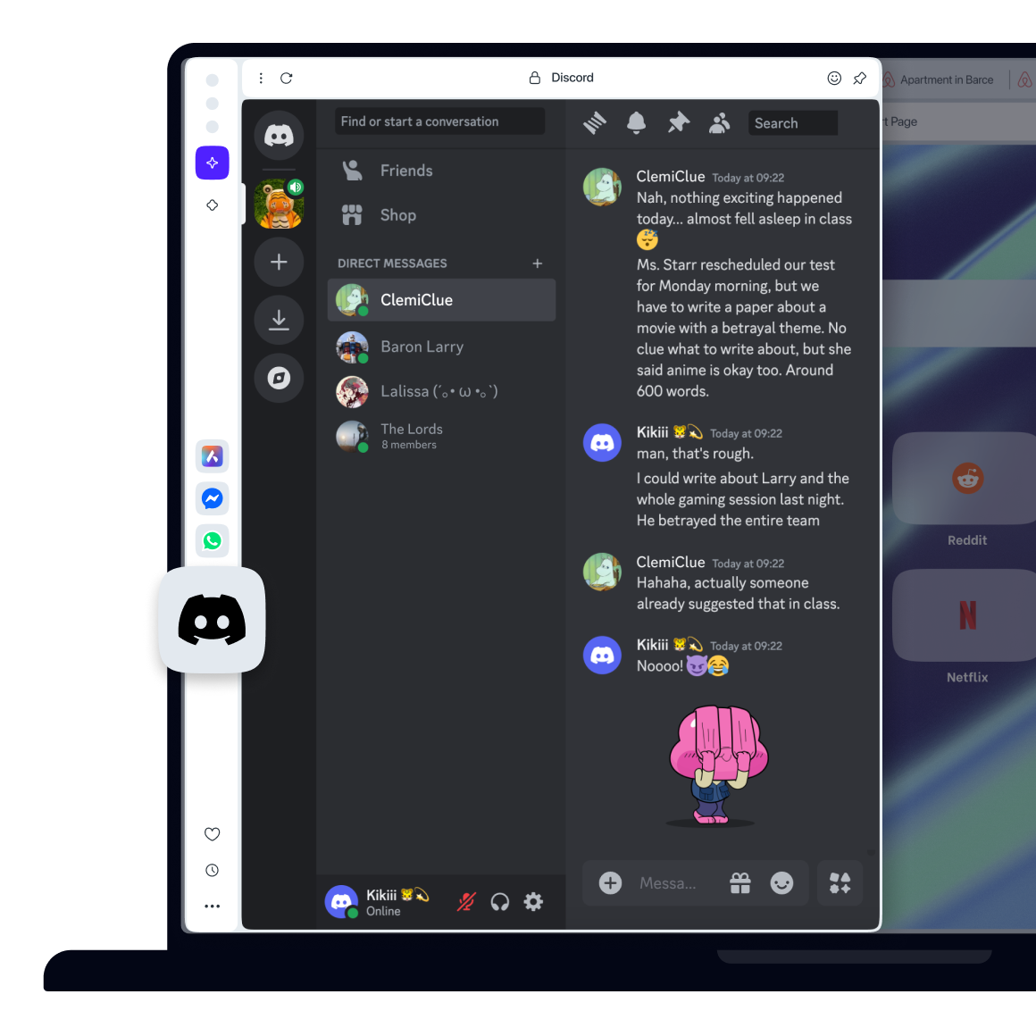 Integrated Messengers | WhatsApp, Slack, Discord, Bluesky, Telegram ...