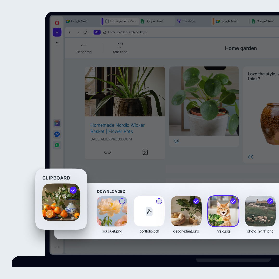 Easy Files in Opera | Attach files without fuss | Opera Browser