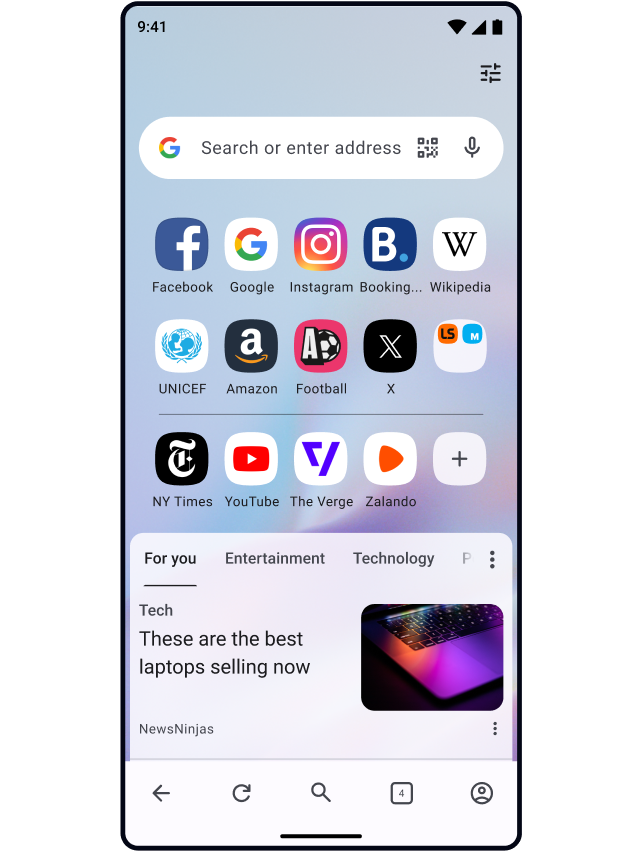 Browser features | Opera features overview | Opera