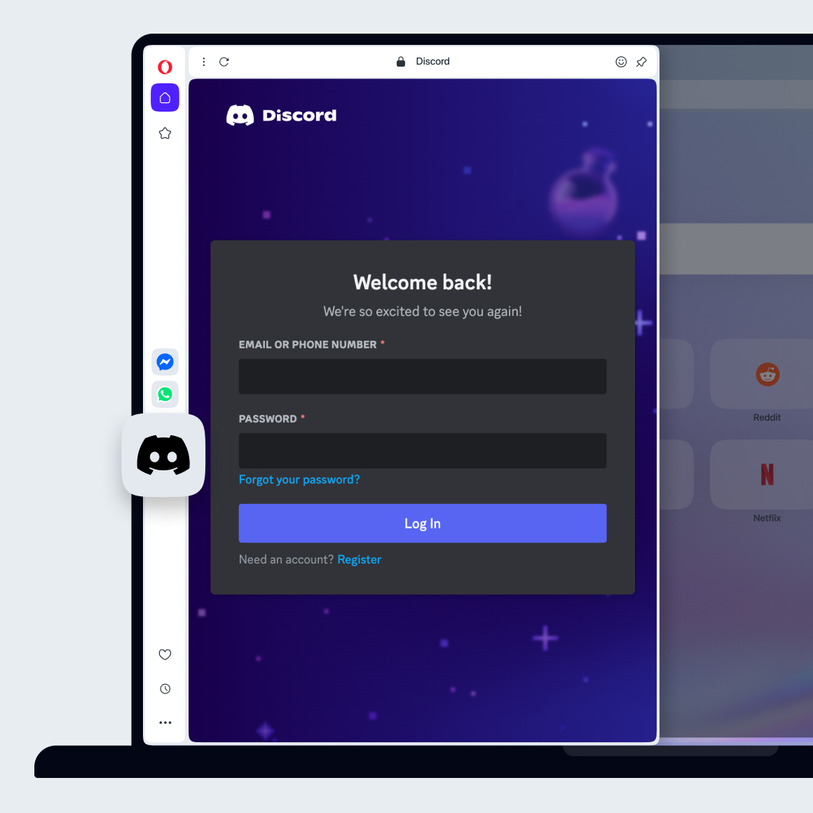 Discord in Opera | Access Discord from your sidebar | Opera