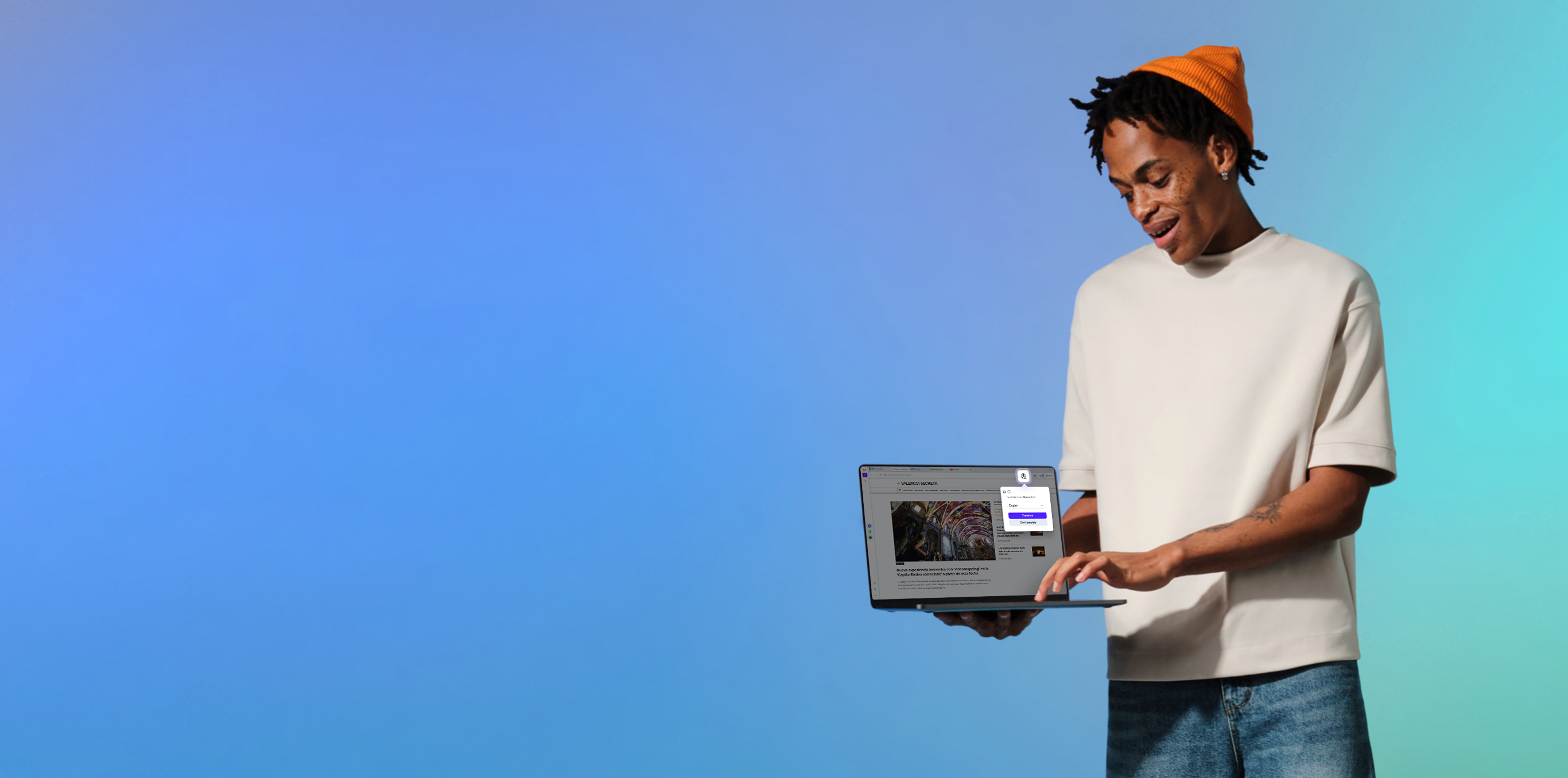 Opera Translate | Traduction de page web intégrée | Opera