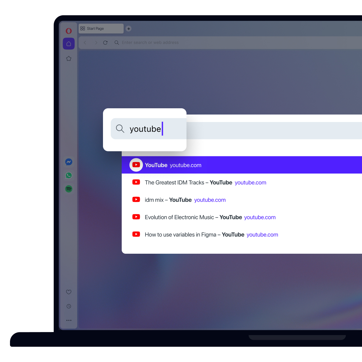 Search in Tabs | Find the tab you want | Opera