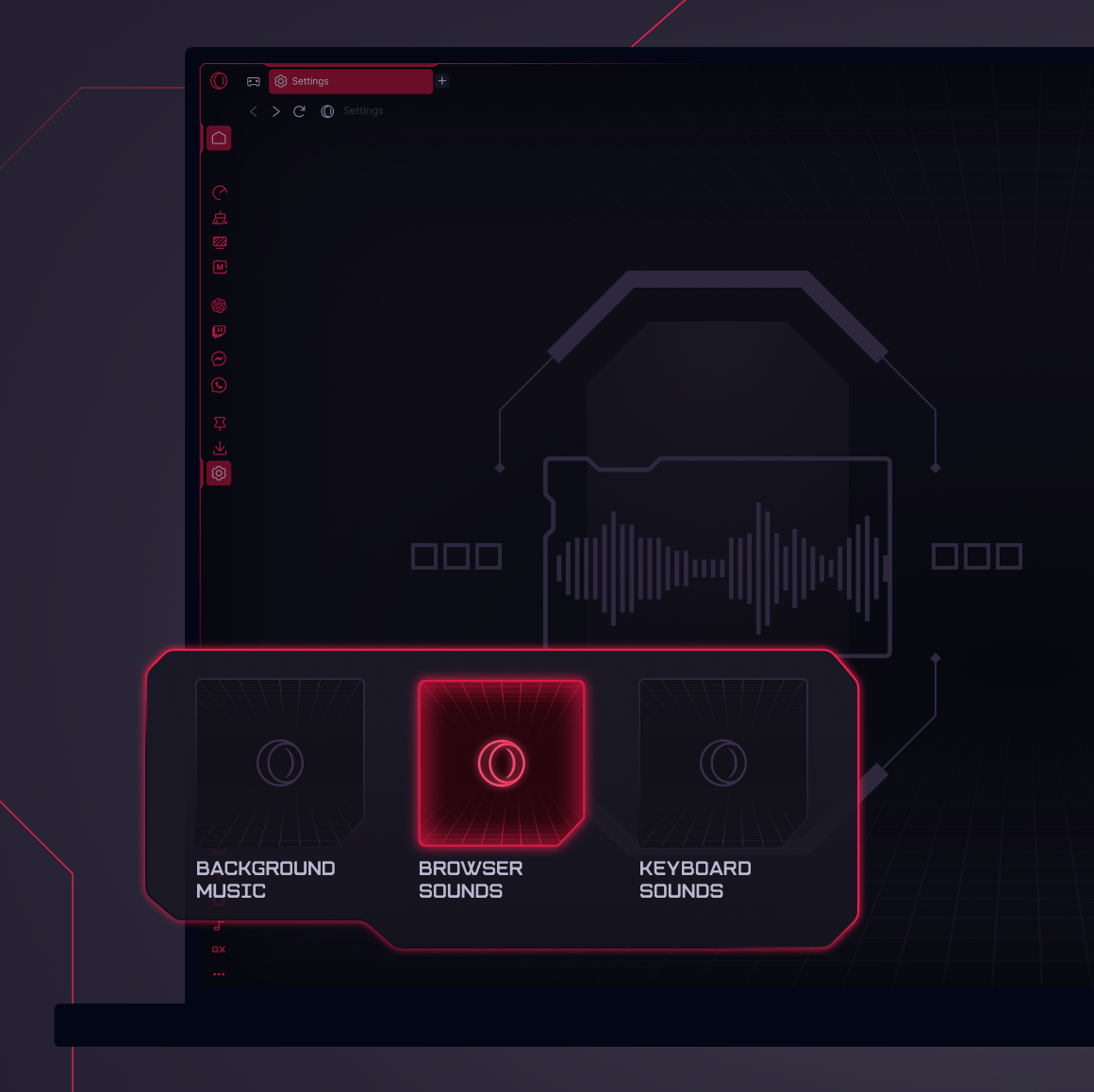 Background Music in GX | Silence is boring | Opera GX
