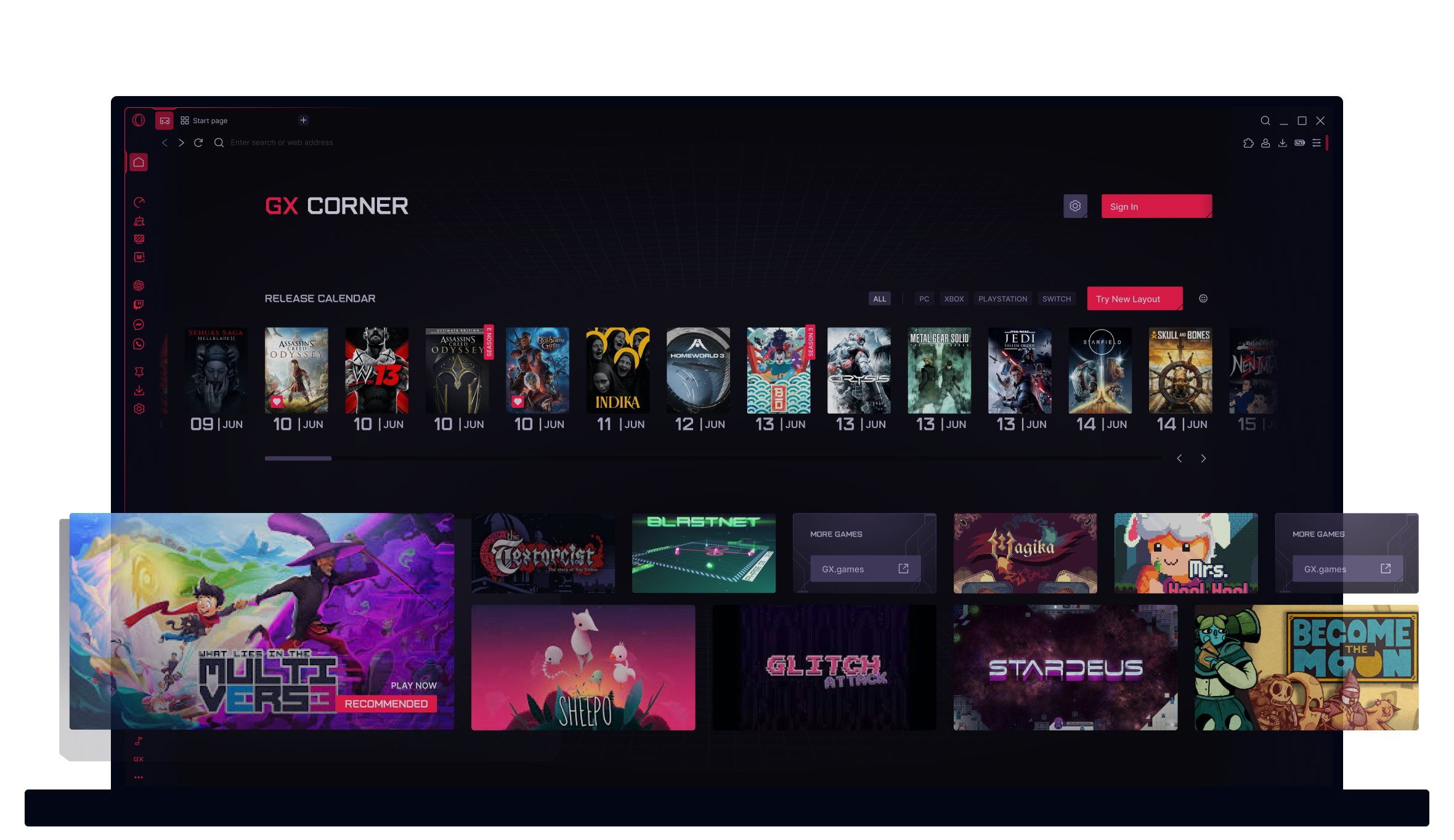 Free Browser Games in GX | Jump in, play now | Opera GX
