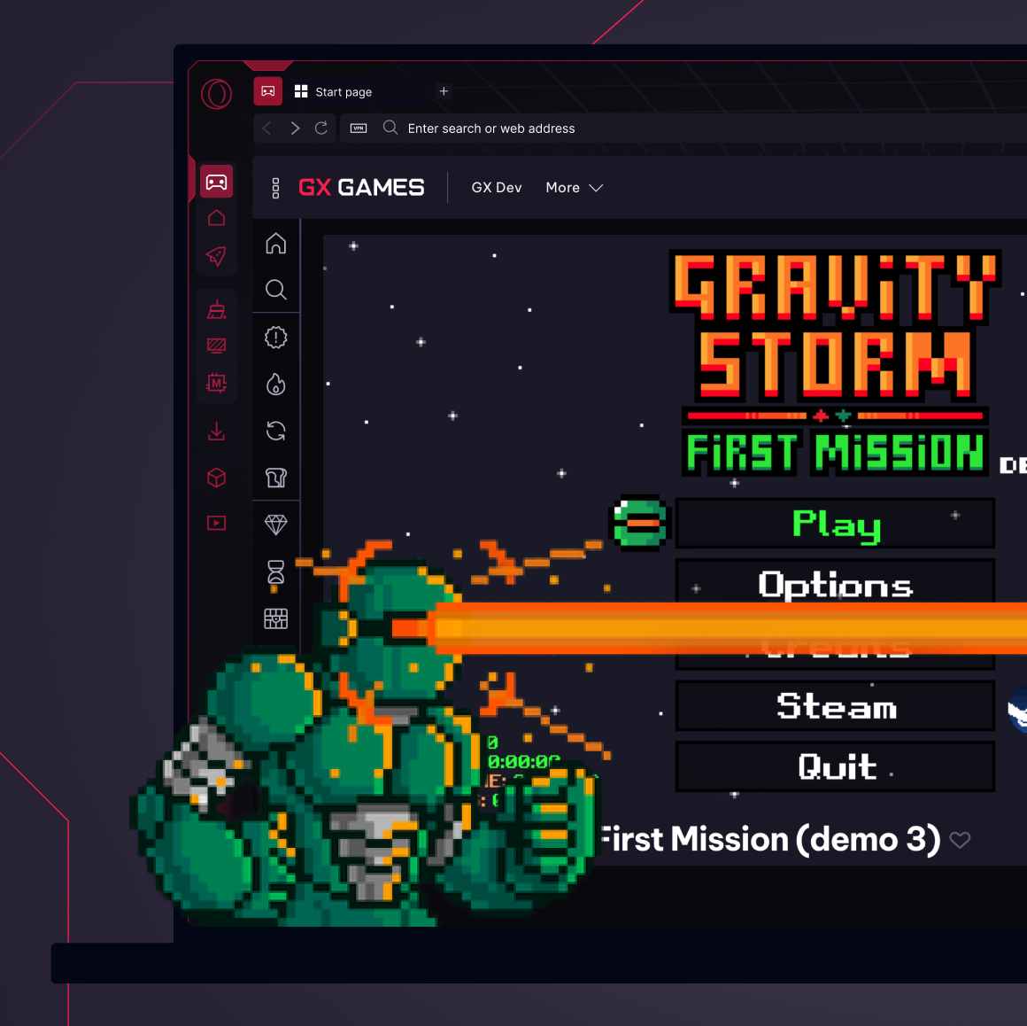 Giochi browser gratis in GX | Entra, gioca ora | Opera GX