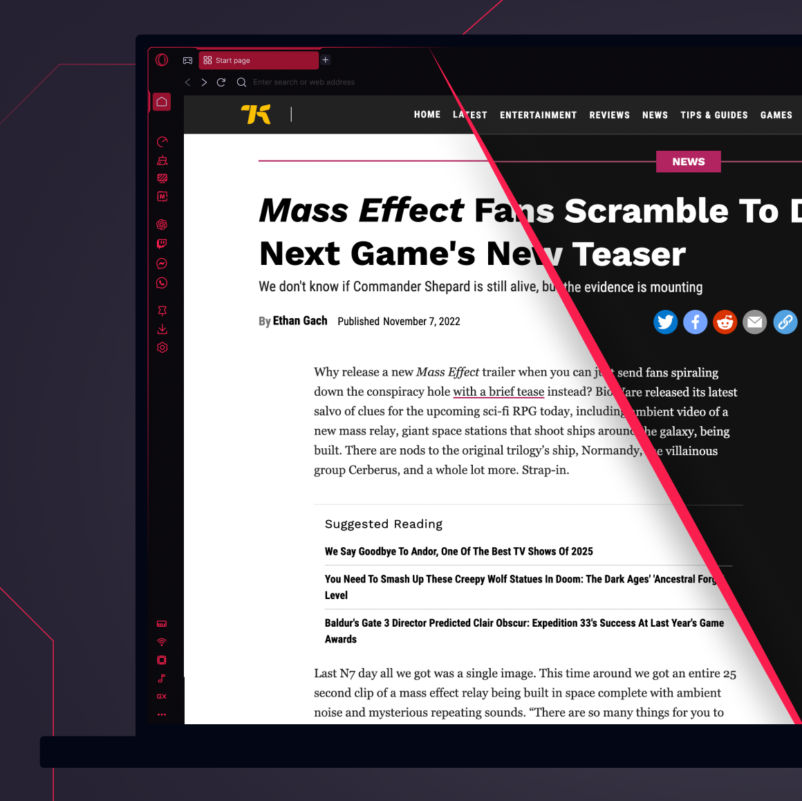 Force Dark Pages | Dark mode on any webpage | Opera GX