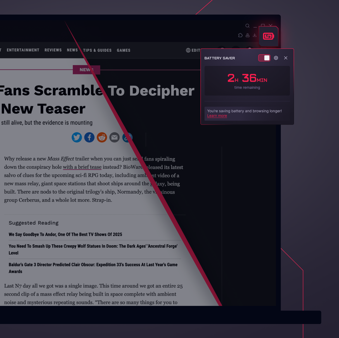 Force Dark Pages | Dark mode on any webpage | Opera GX