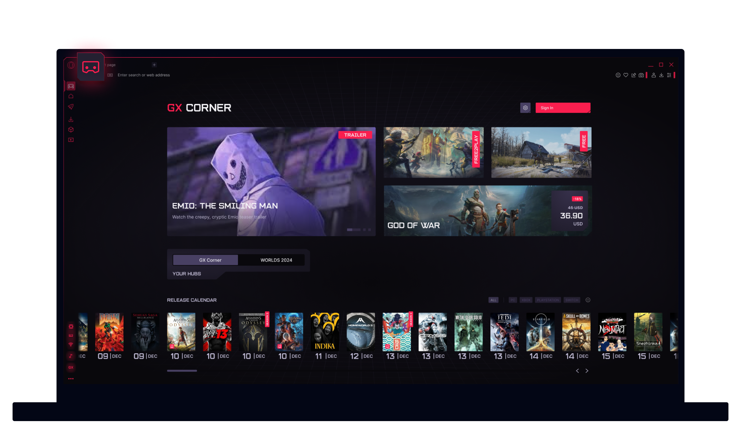 GX Corner | Games, releases and news | Opera GX