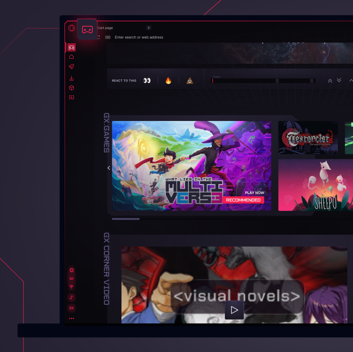 GX Corner | Games, releases and news | Opera GX