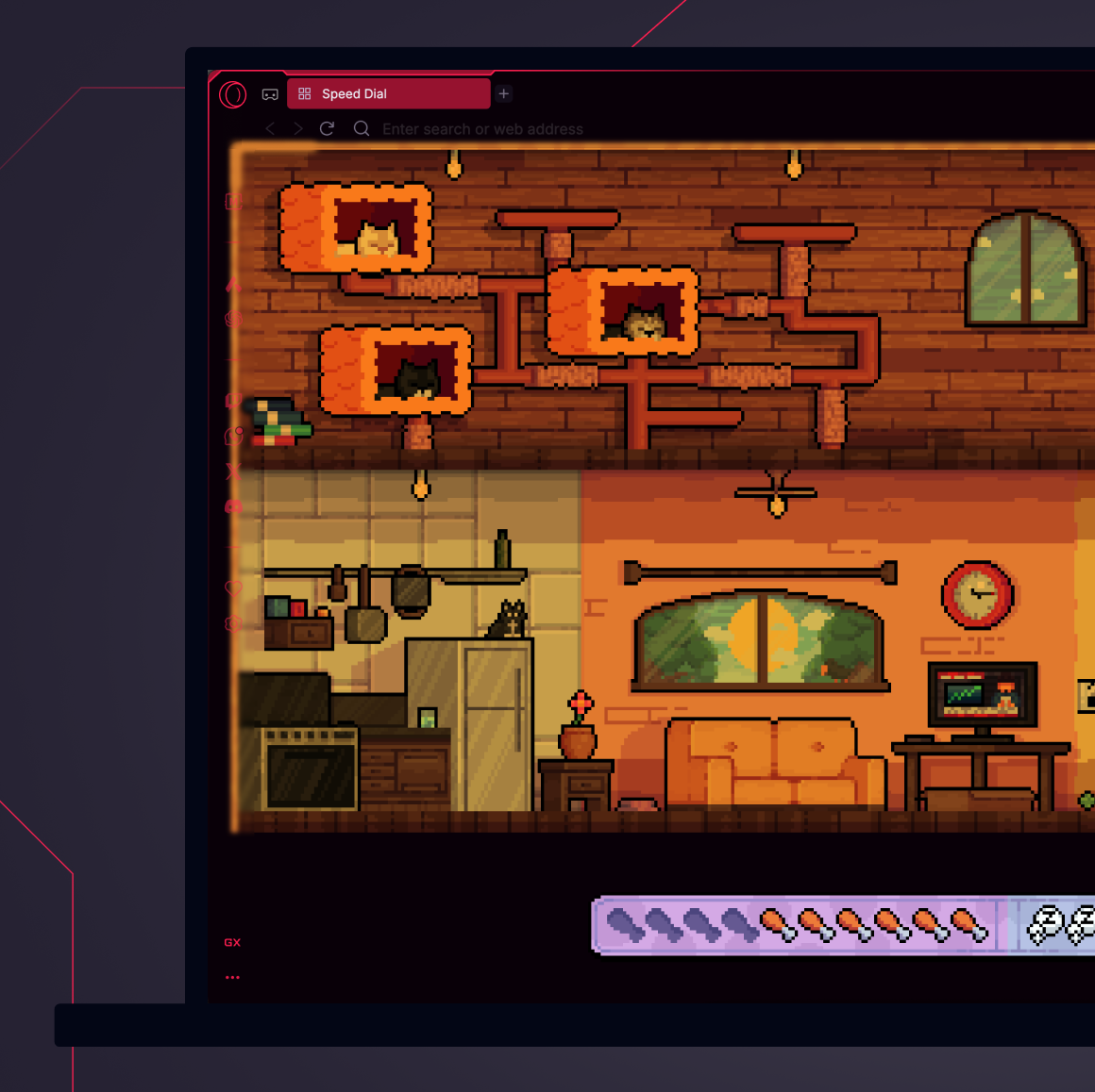 Fondos de pantalla animados | Fondos animados personalizables | Opera GX