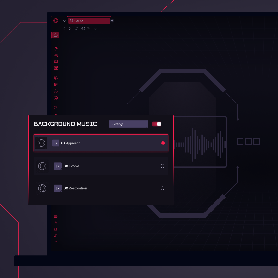 GX Mods | Customize your browser | Opera GX