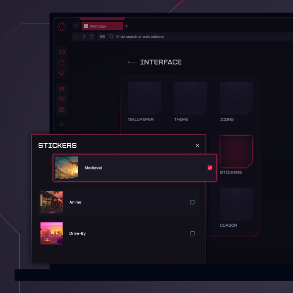GX Mods | Customize your browser | Opera GX