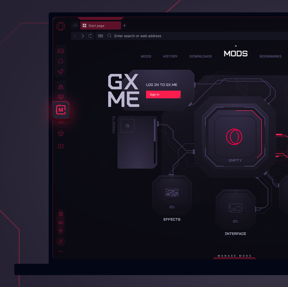 GX Mods | Customize your browser | Opera GX