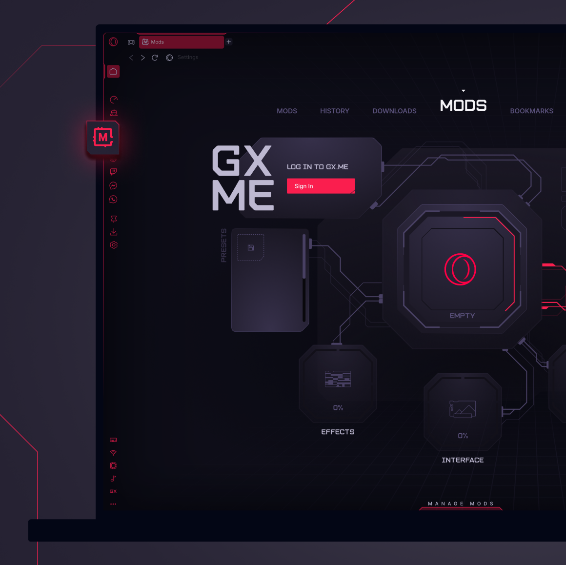 GX Mods | Customize your browser | Opera GX