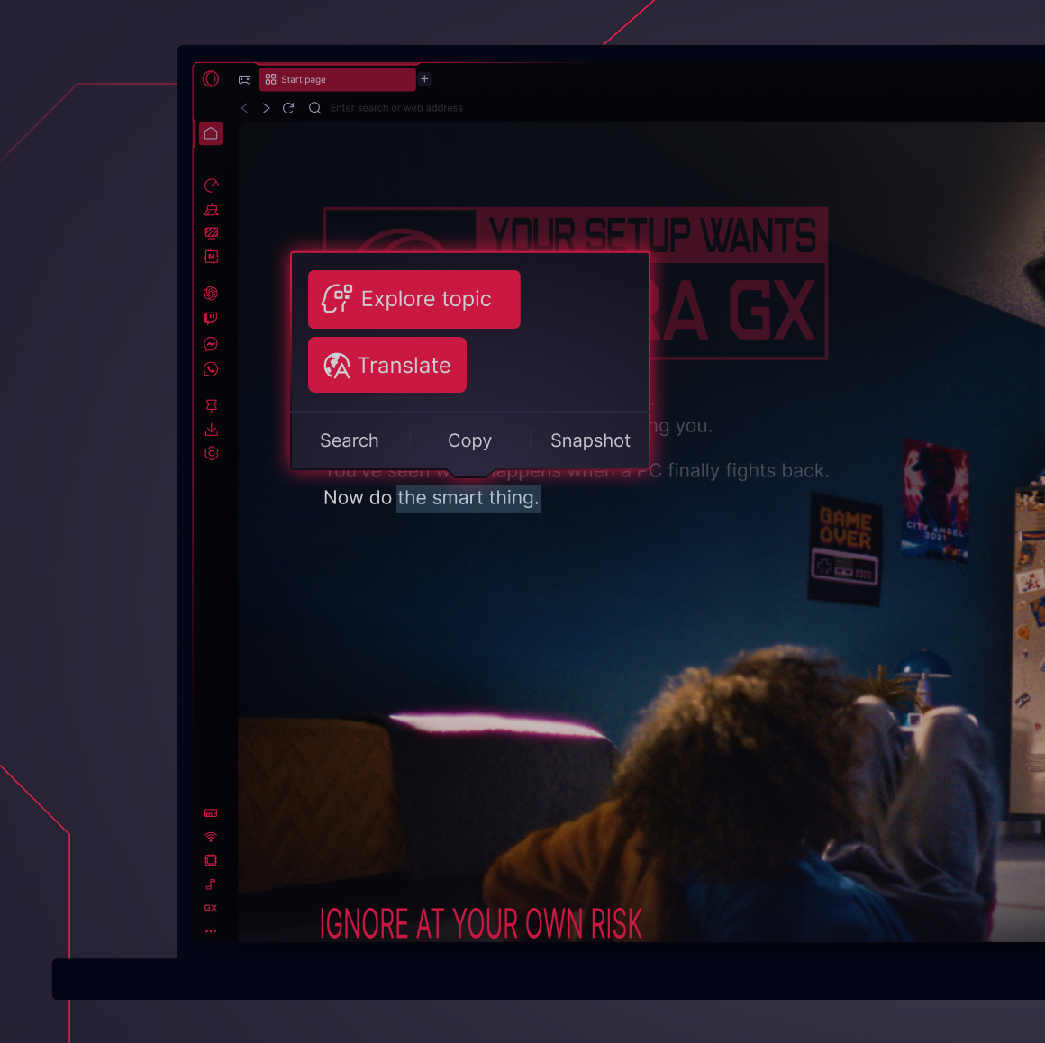 Opera AI in GX | Unleash the power of AI | Opera GX