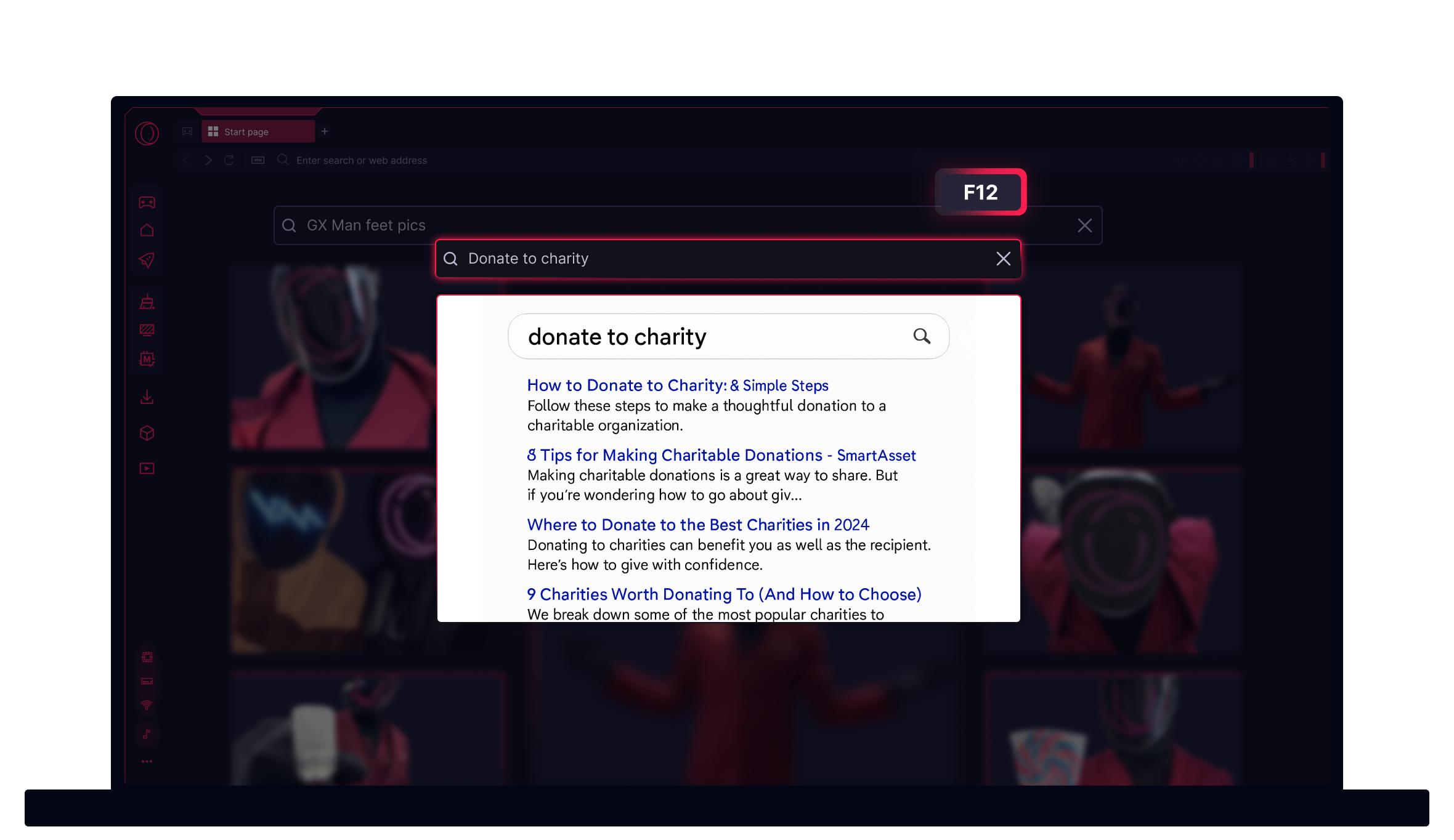Panic Button in GX | Instant privacy protection for your browser | Opera GX