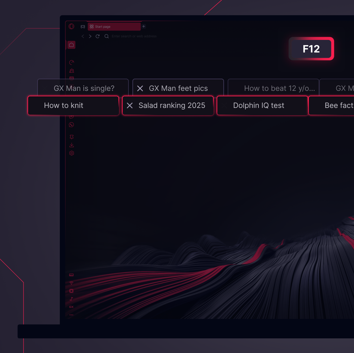 Panic Button in GX | Instant privacy protection for your browser | Opera GX