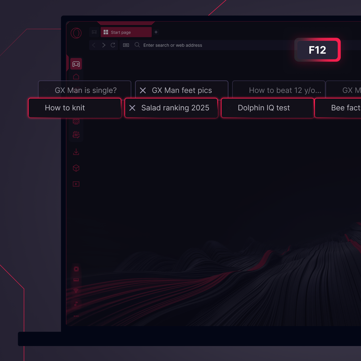 Panic Button in GX | Instant privacy protection for your browser | Opera GX