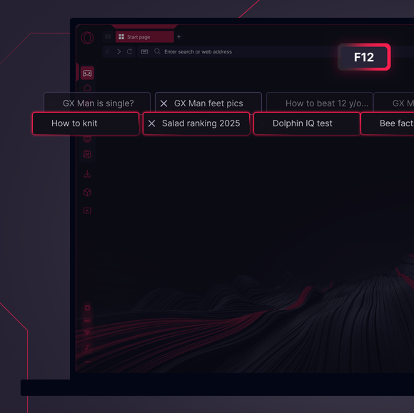 Panic Button in GX | Instant privacy protection for your browser | Opera GX