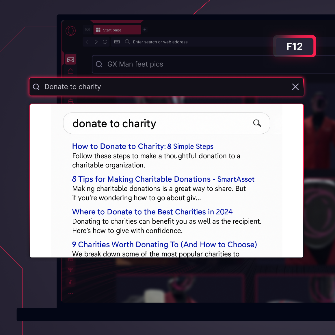 Panic Button in GX | Instant privacy protection for your browser | Opera GX