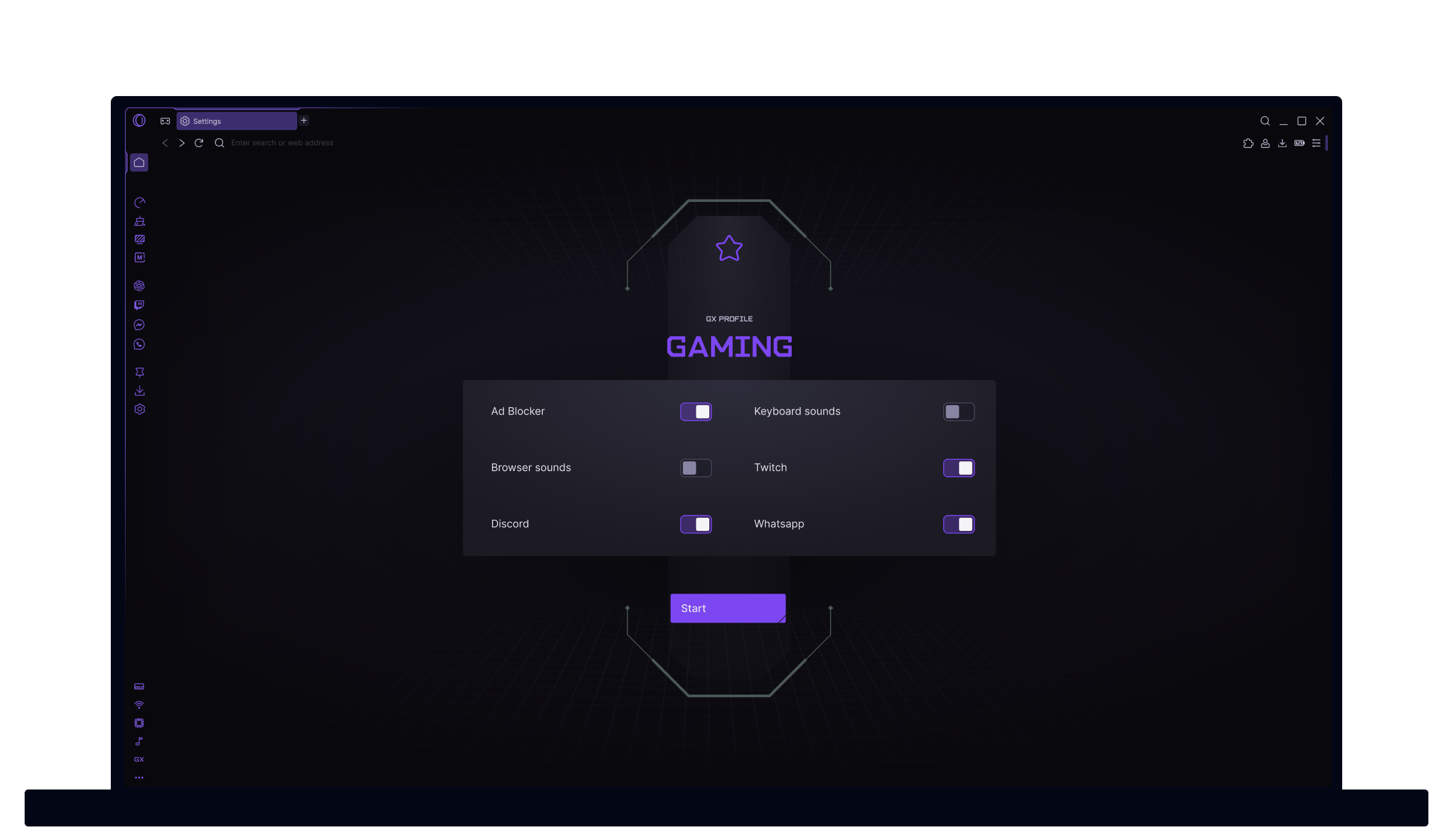 Browser Profiles in GX | Switch browser profiles in a click | Opera GX