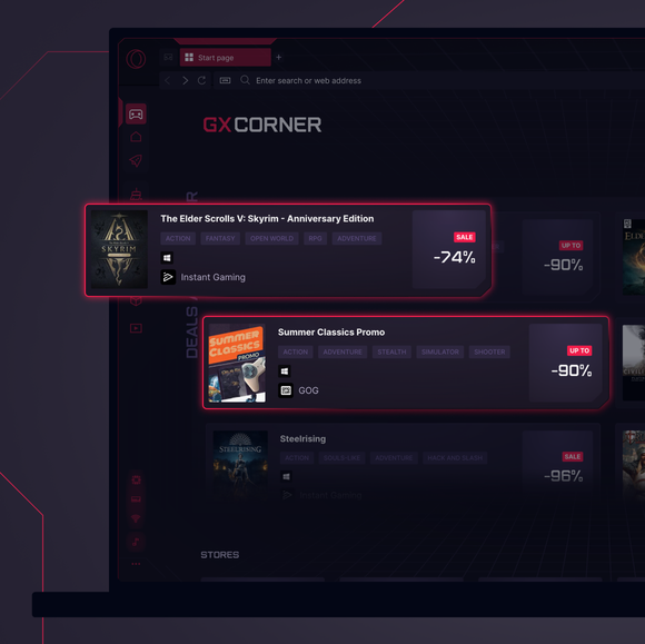 Release Calendar in GX | Upcoming games | Opera GX