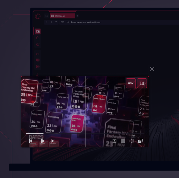 RGX Mode in GX | Improve online video quality | Opera GX