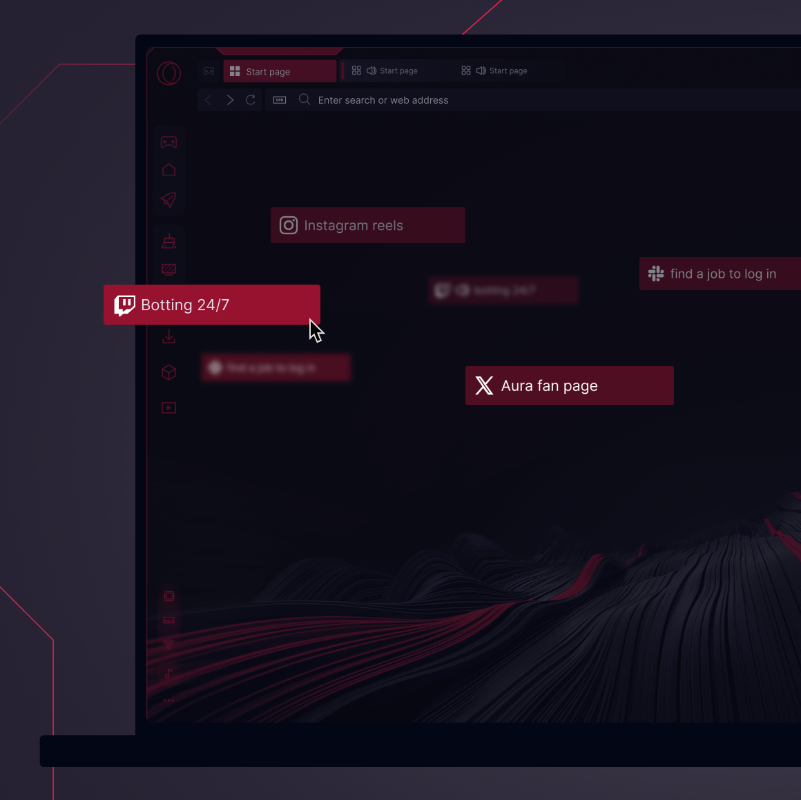 Tabs in GX | Smart tab control and organization | Opera GX