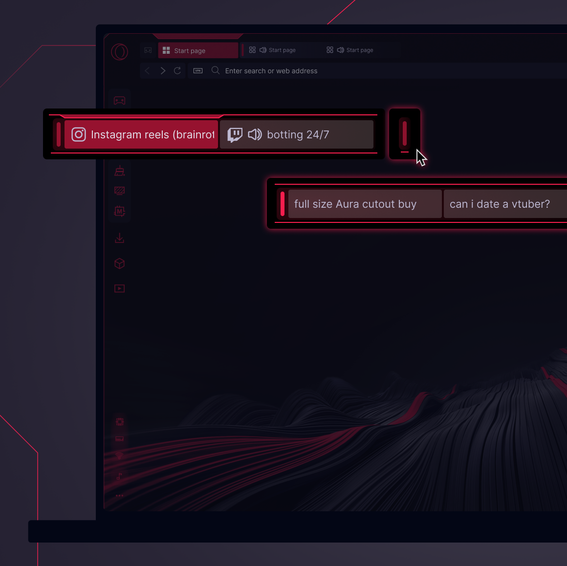 Tabs in GX | Smart tab control and organization | Opera GX