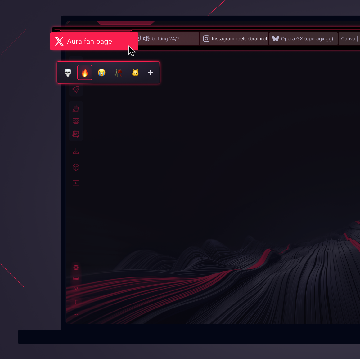 Tabs in GX | Smart tab control and organization | Opera GX