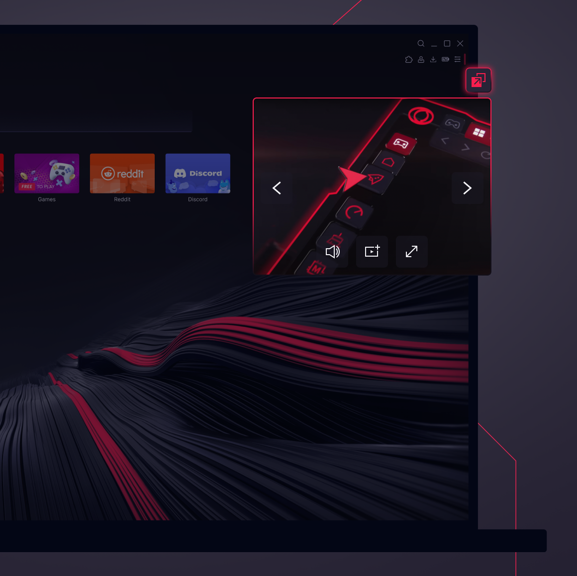 Video Popout | Floating video player in your browser | Opera GX