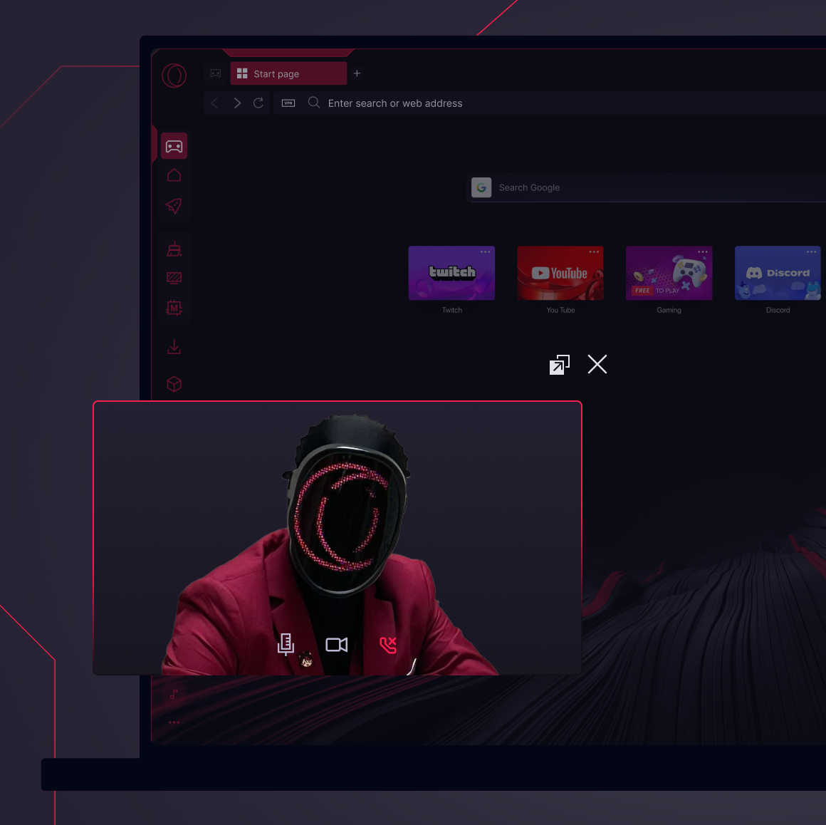 Video Popout | Floating video player in your browser | Opera GX