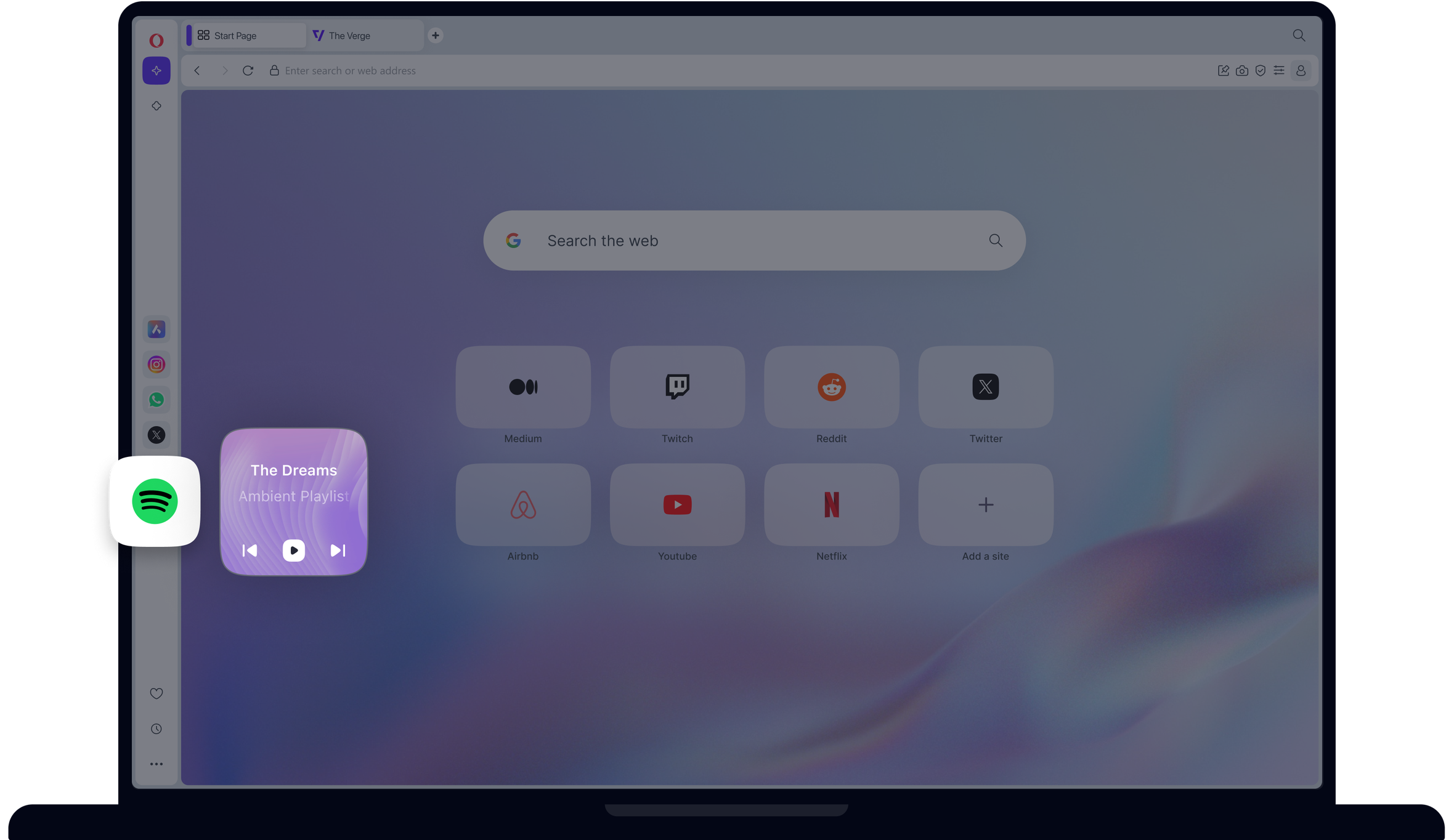 Player in Opera | Music player in your browser | Opera Browser