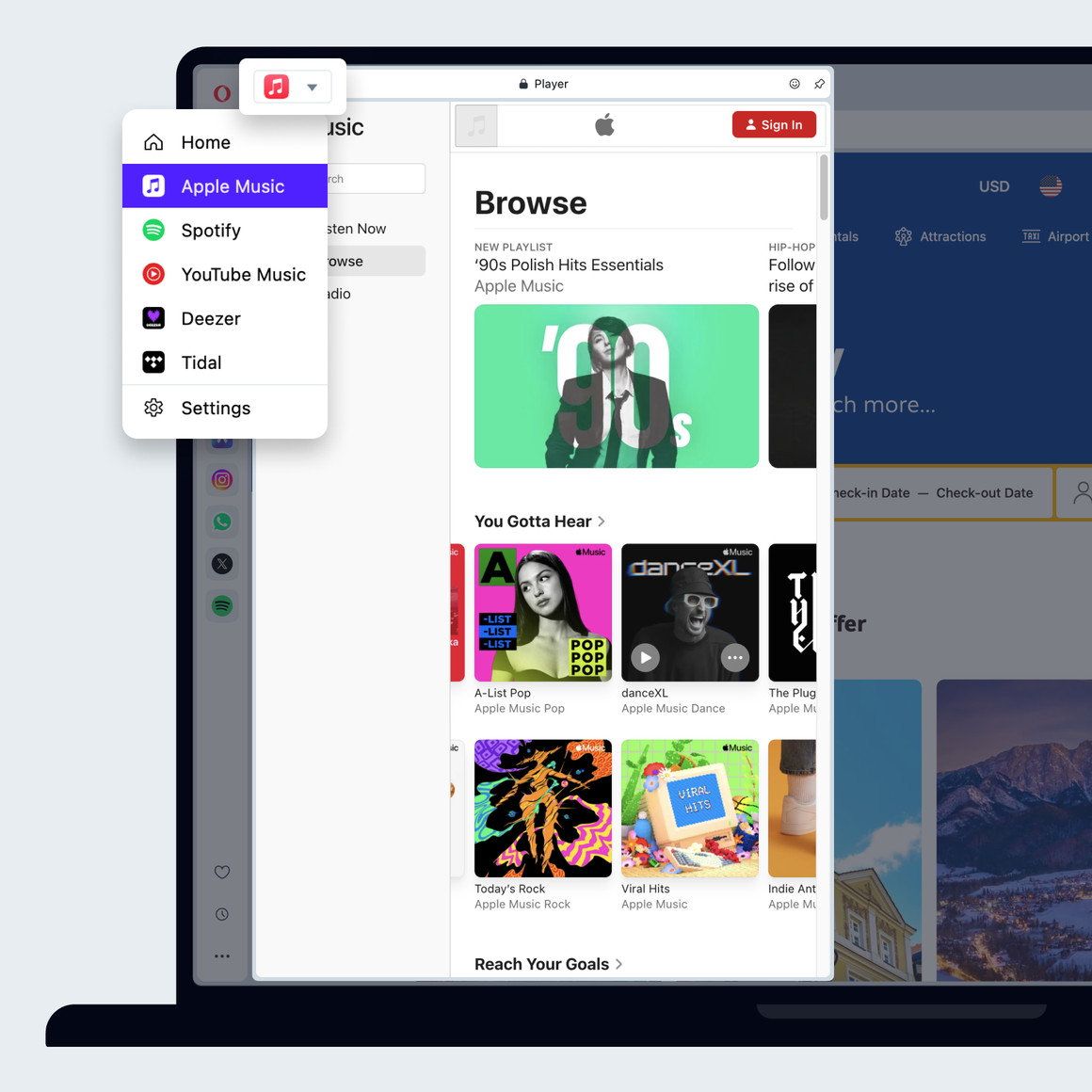 Player in Opera | Music player in your browser | Opera Browser