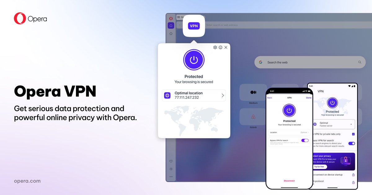 Opera VPN | Free VPN & VPN Pro | Opera