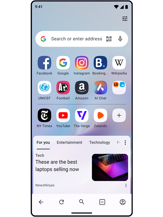 Browser features | Opera features overview | Opera