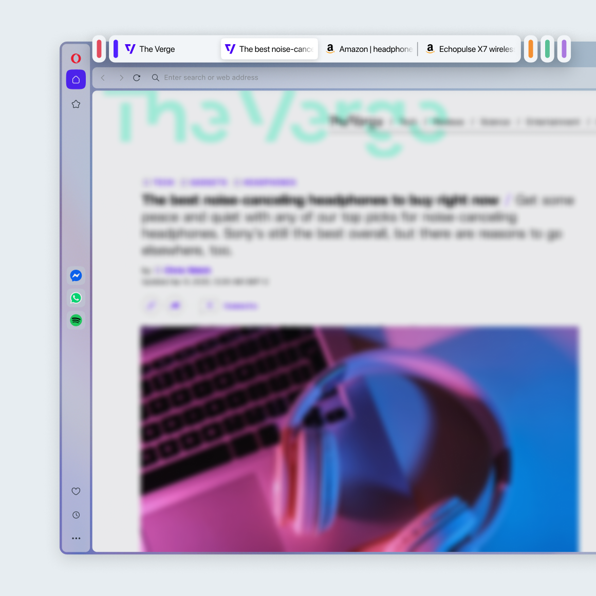 Tab Islands | Arrange tabs in separate tab groups | Opera