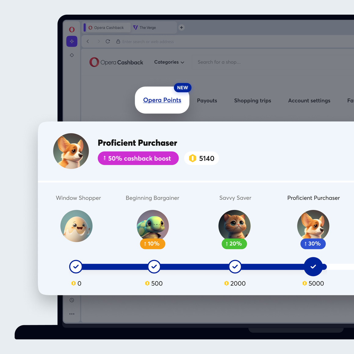 Opera Cashback | Get your money back | Opera browser