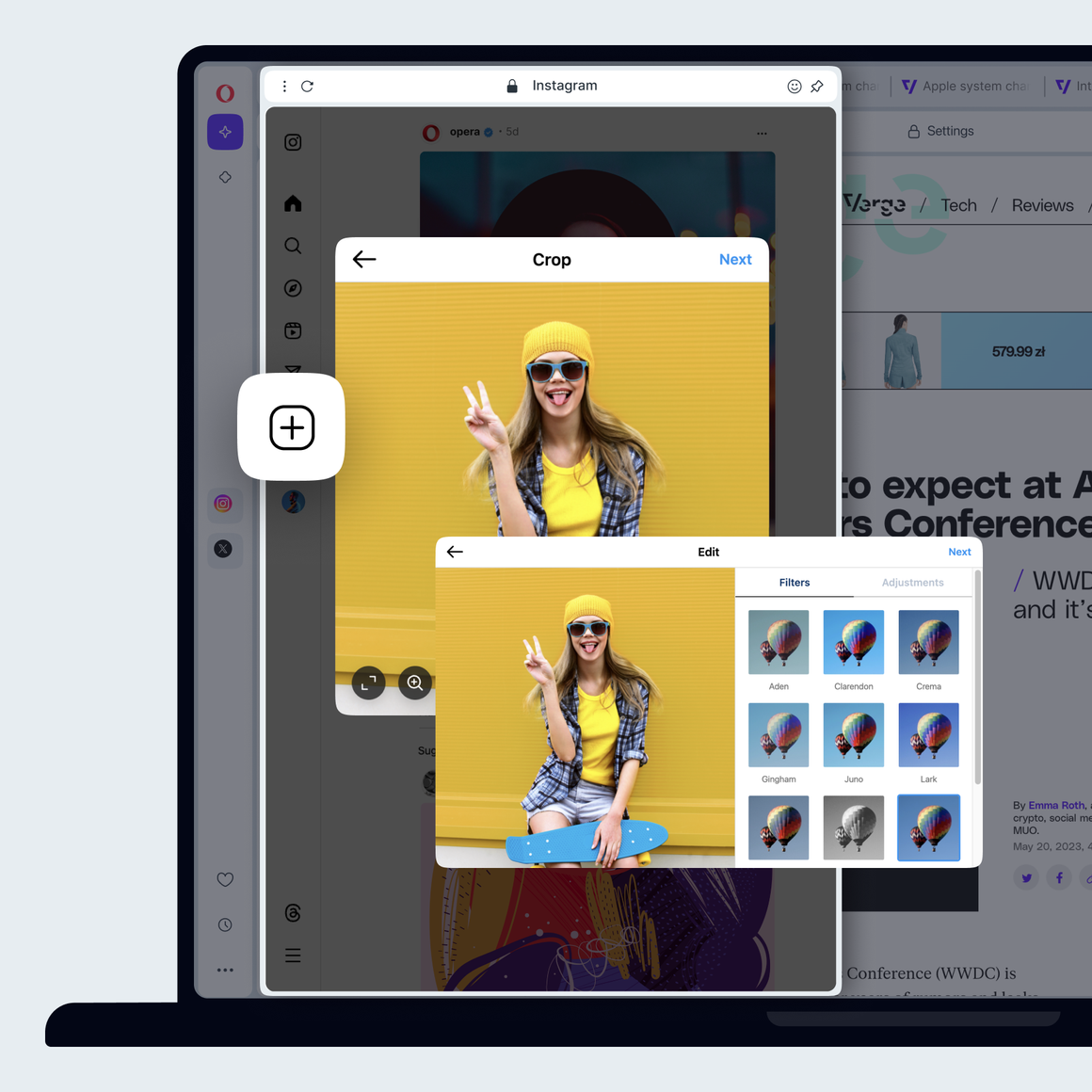 Instagram in Opera | Post, view, and message on desktop | Opera Browser