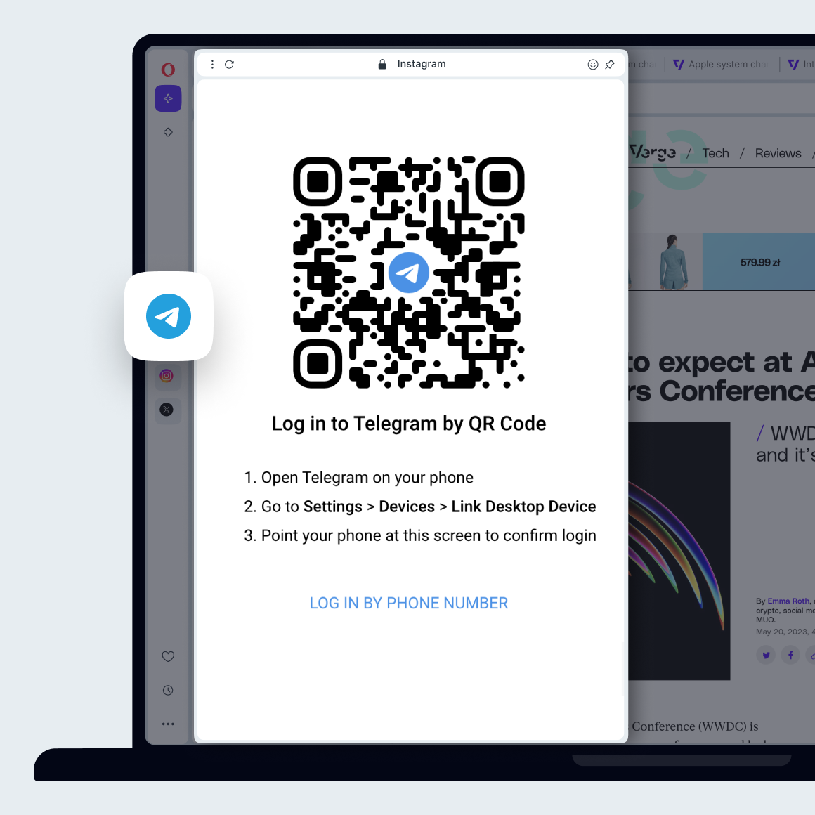 Telegram in Opera | Use Telegram on desktop | Opera Browser