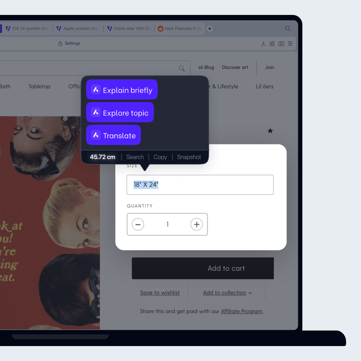 Unit converters | Opera Browser