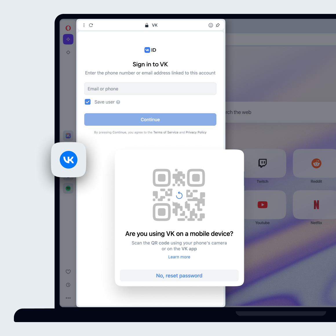 VKontakte in Opera | Use VKontakte on desktop | Opera Browser