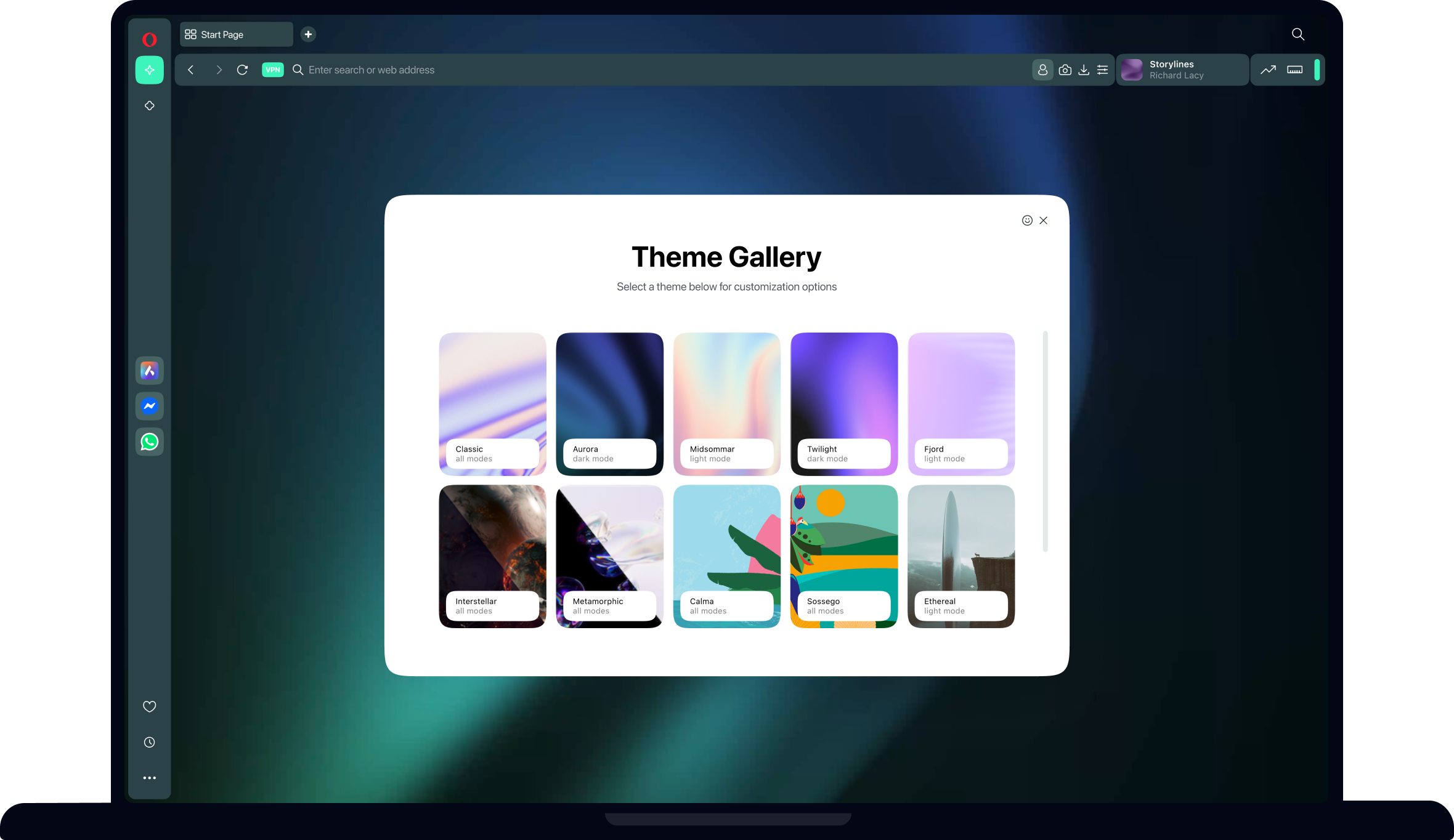 Opera Themes | Change the look, sound, and feel of your browser | Opera