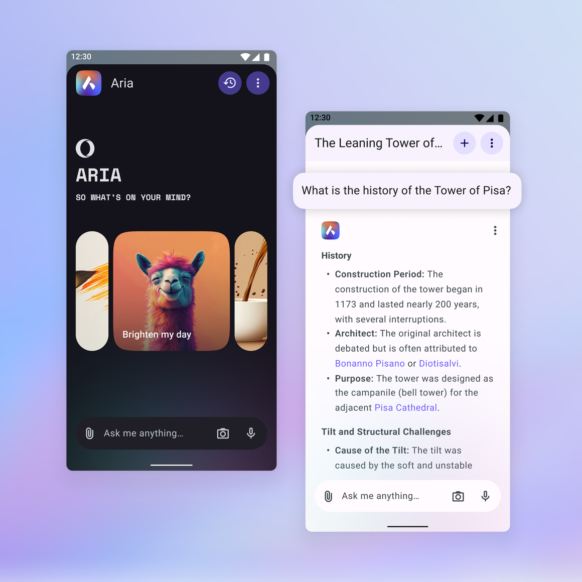 Opera für Android | Schneller, sicherer & persönlicher KI-Browser | Opera