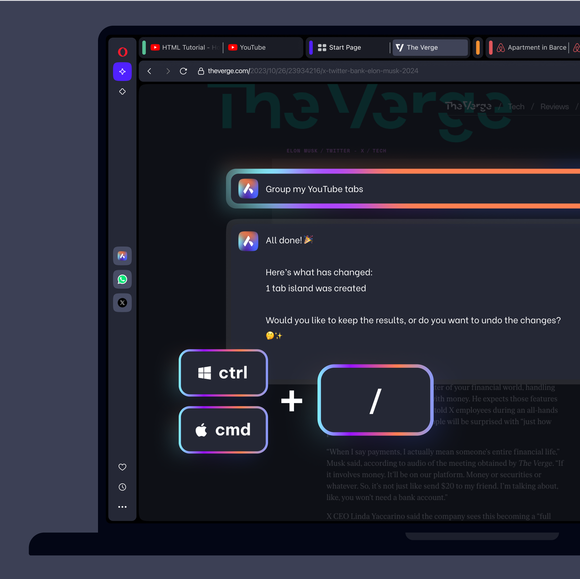 Browser AI | Chat and create with AI in Opera | Opera