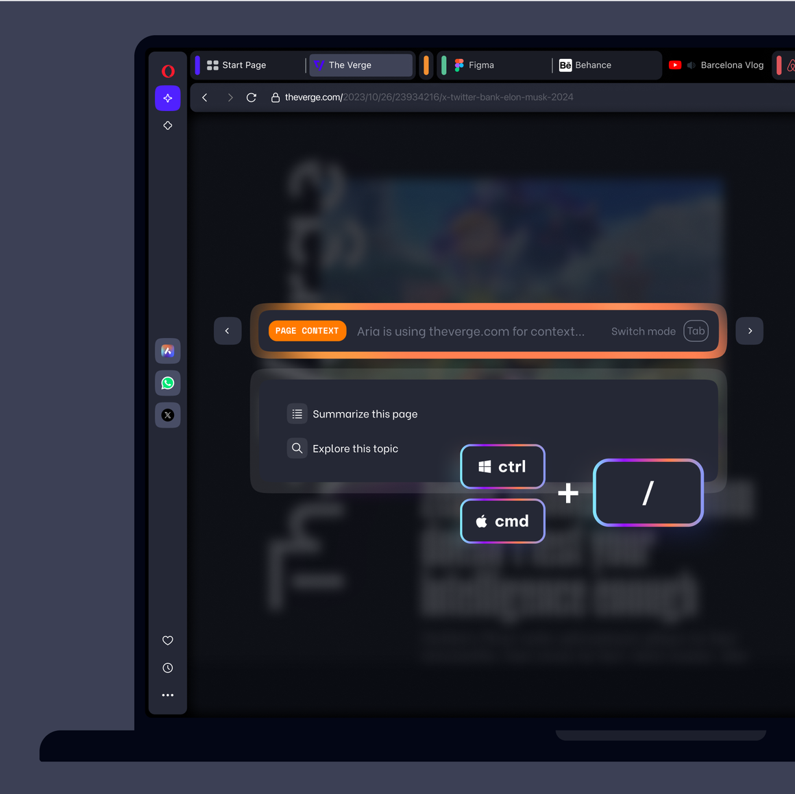 Browser AI | Chat and create with AI in Opera | Opera