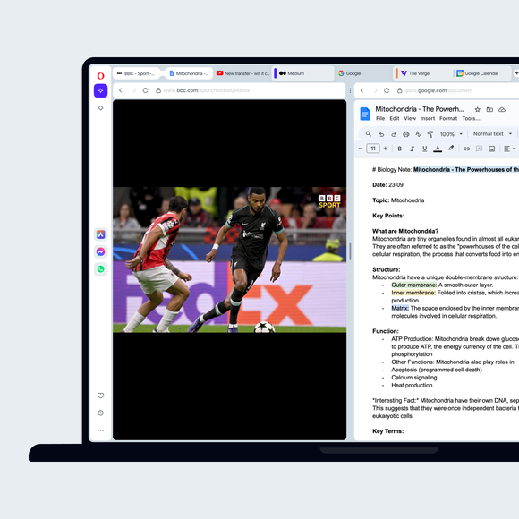 Split Screen | Browser mit geteilten Fenstern | Opera Browser